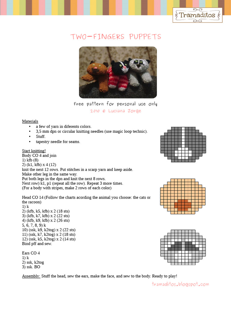 Two Fingers Puppets | PDF