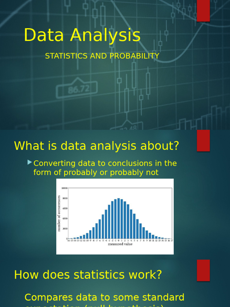 Data Analysis: Statistics Basics Explained | PDF