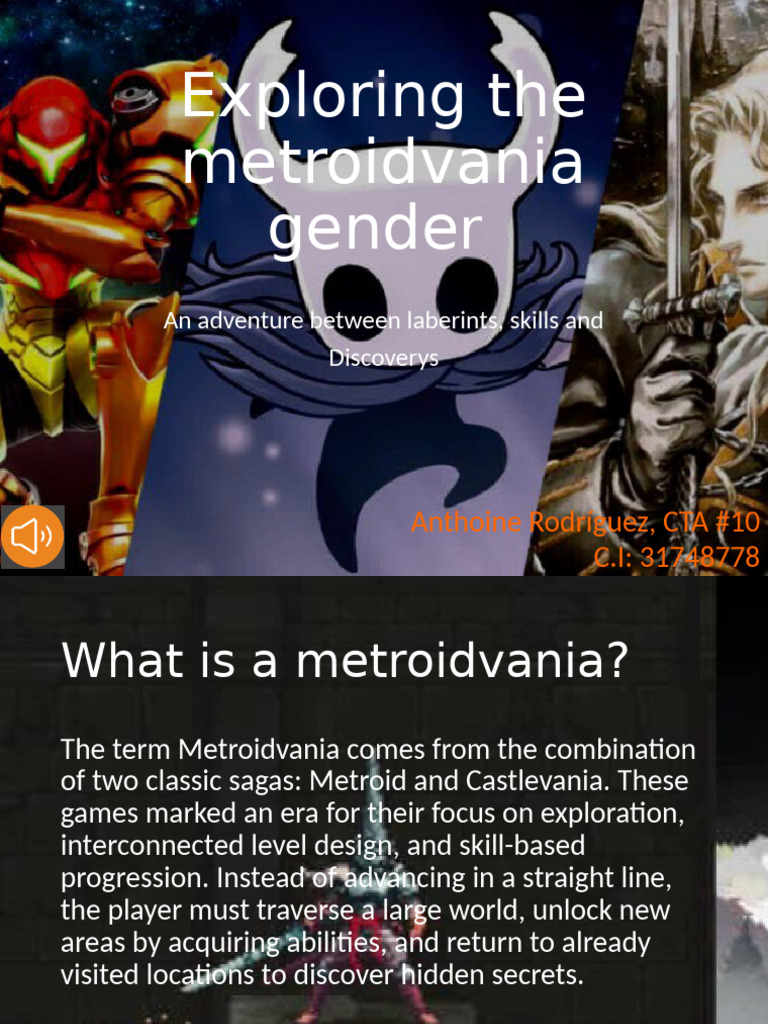 Understanding Metroidvania Games | PDF