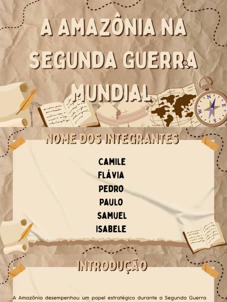 Amazônia na Segunda Guerra Mundial: Papel e Impacto | PDF | Segunda ...