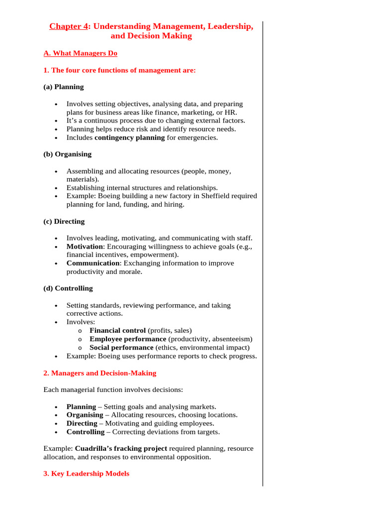 Chapter 4 | PDF | Leadership | Economies