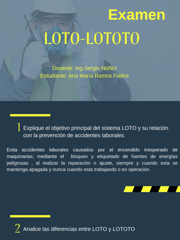 Guía LOTO y LOTOTO para Seguridad Laboral | PDF | Ingeniería mecánica