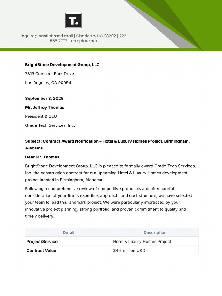 BrightStone Develop... | PDF