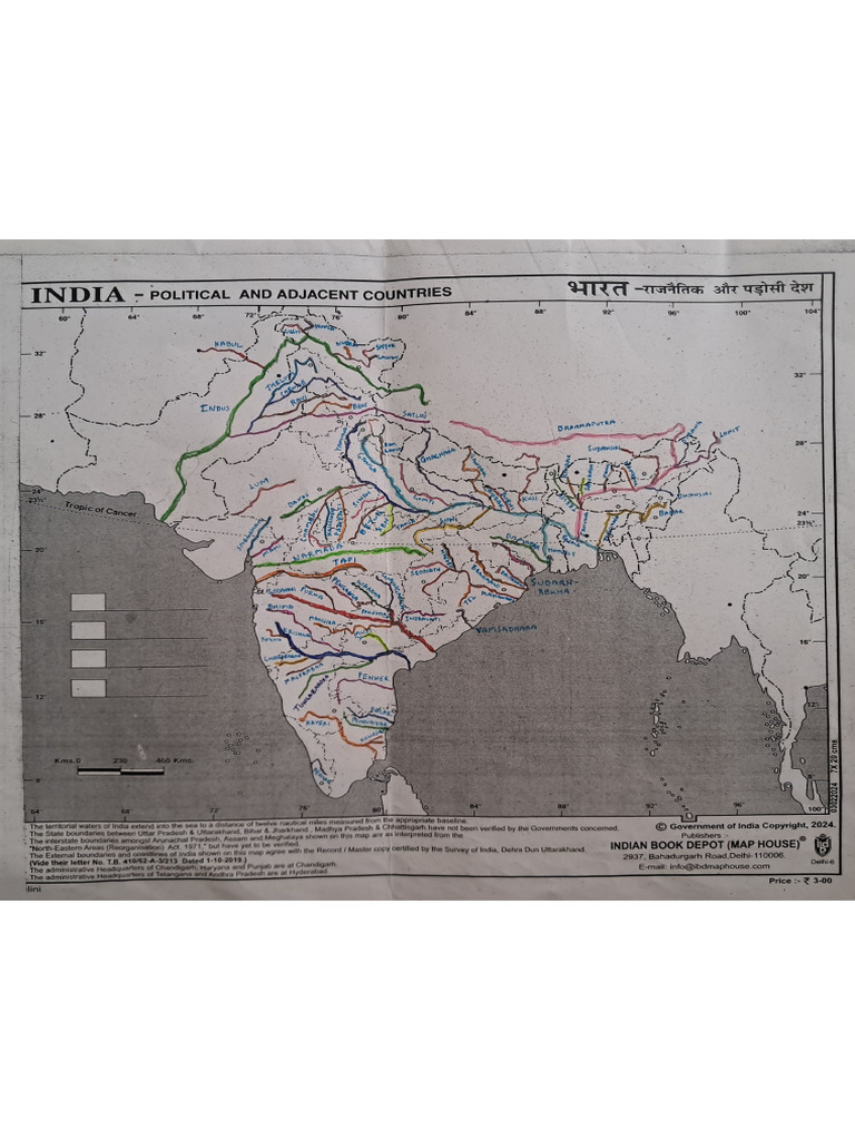 Indian Rivers | PDF