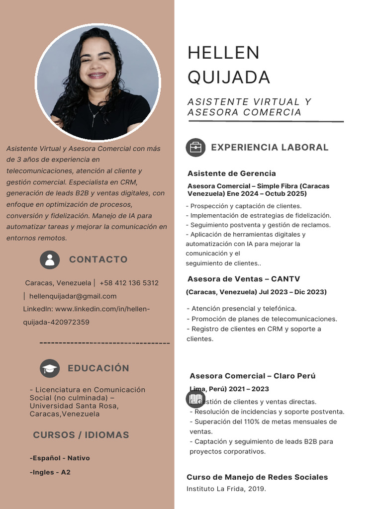 HELLEN | PDF | Gestión de la relación con el cliente | Inteligencia ...