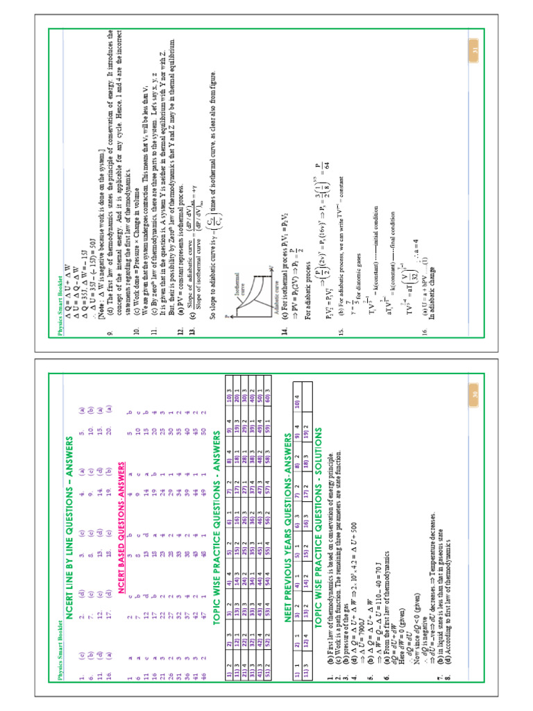 Thermodynamics Answer Key With Solution | PDF | Heat | Mechanical Engineering