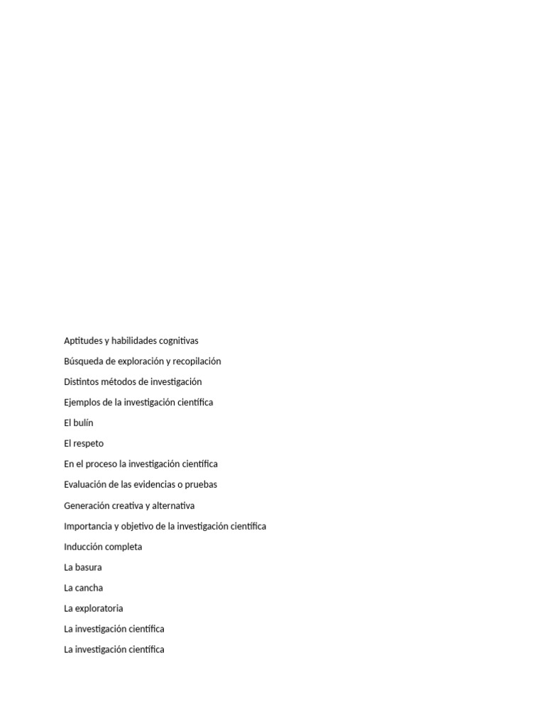 Aptitudes y Habilidades Cognitivas | PDF