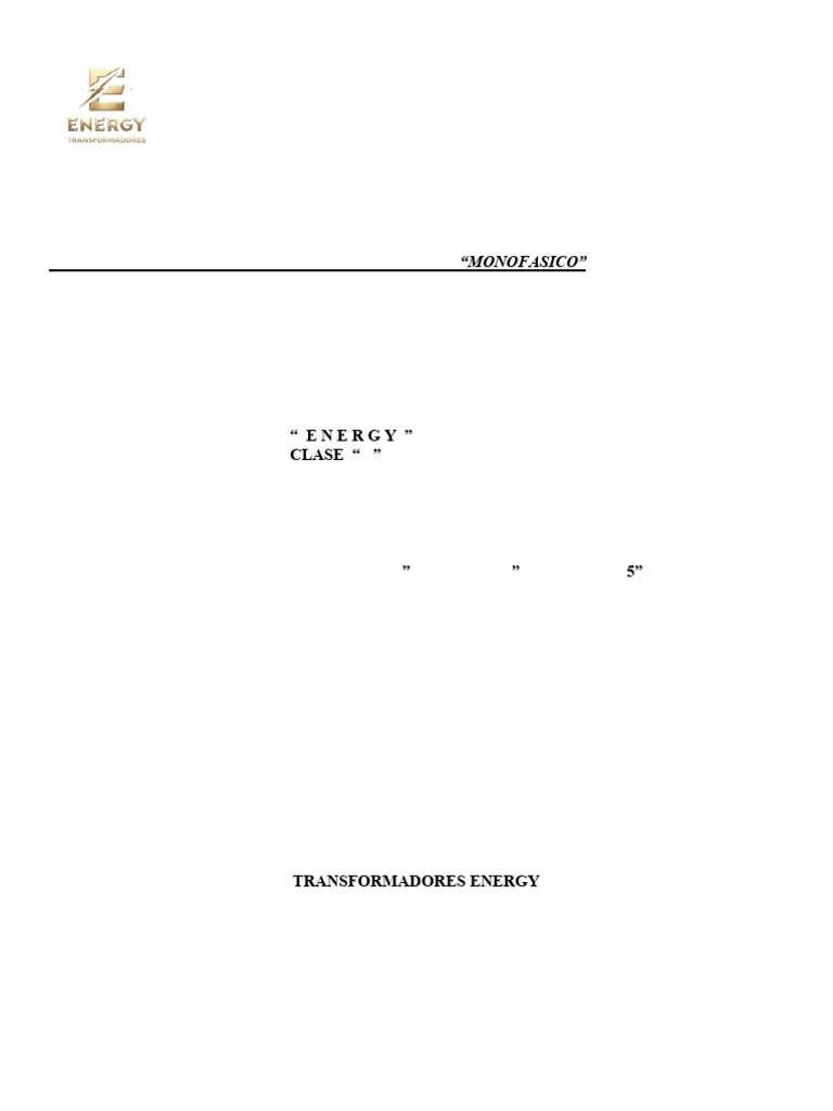 Ficha Seco Mono 3 Kva | PDF