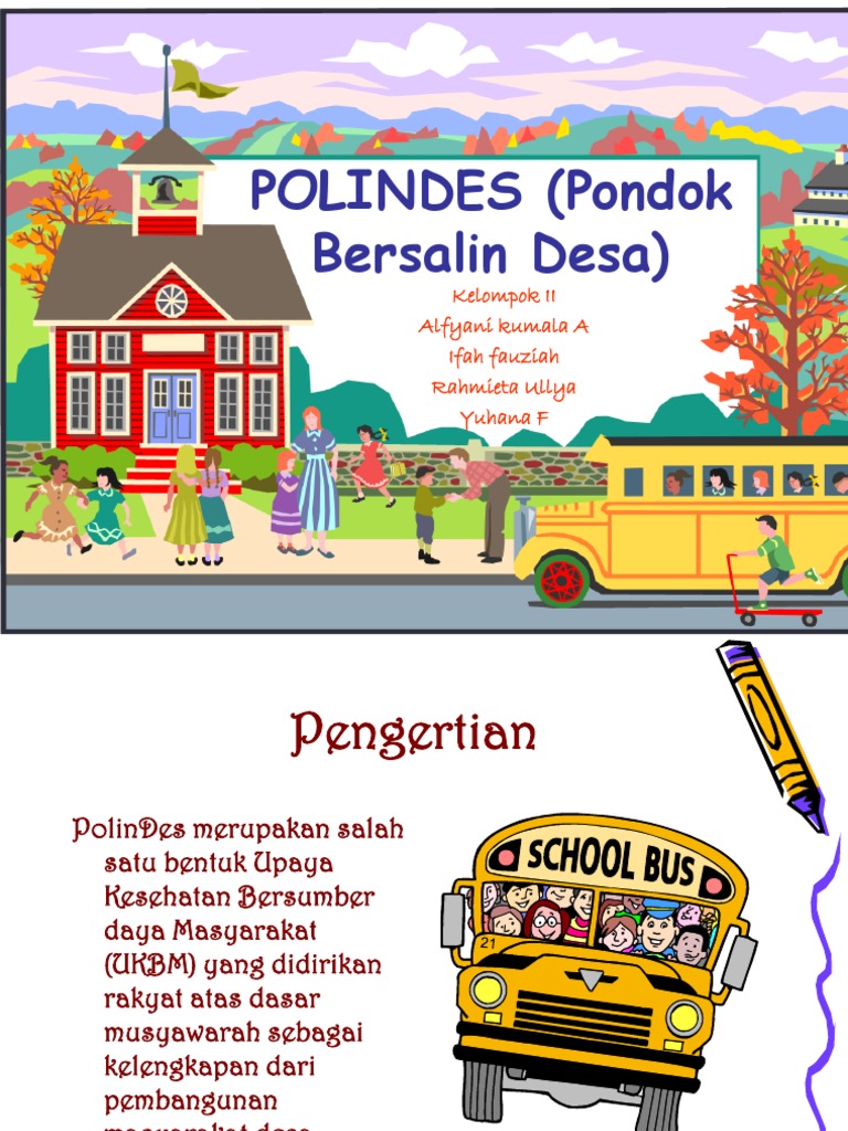 POLINDES (Pondok Bersalin Desa) | PDF