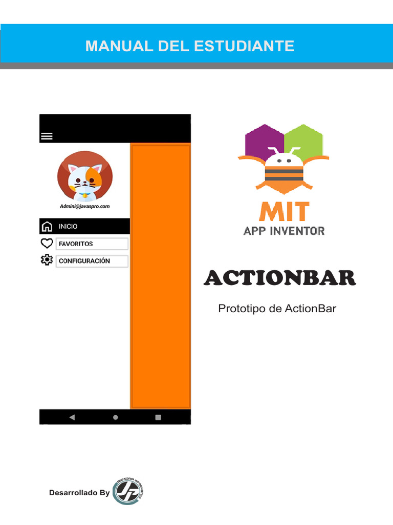 Manual Actionbar Mit App Inventor | PDF | Aplicación movil | Botón ...