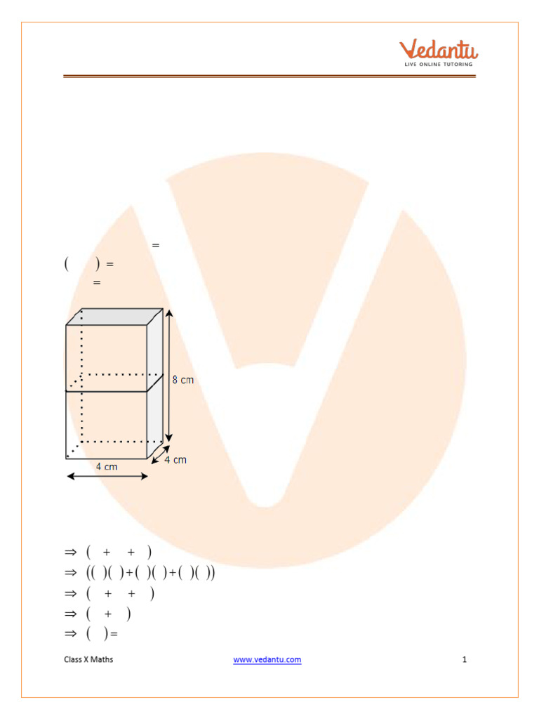 NCERT Solutions Class 10 Maths CH 12 Ex 12.1 Surface Areas and Volumes | PDF | Sphere ...