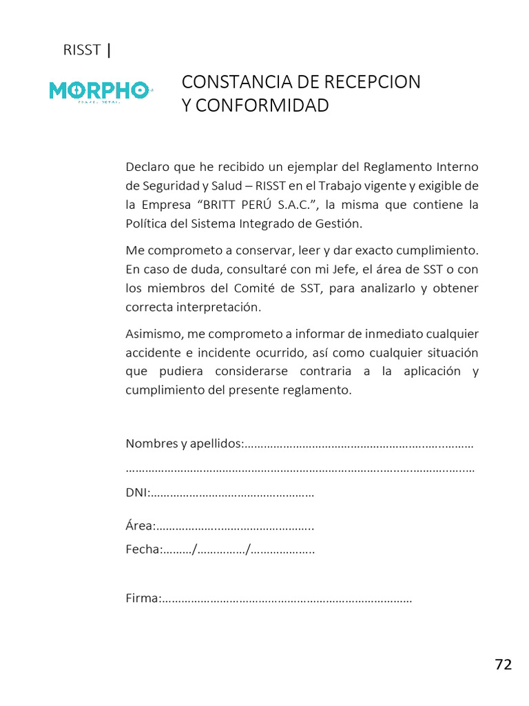 COMPROMISO RISST | PDF