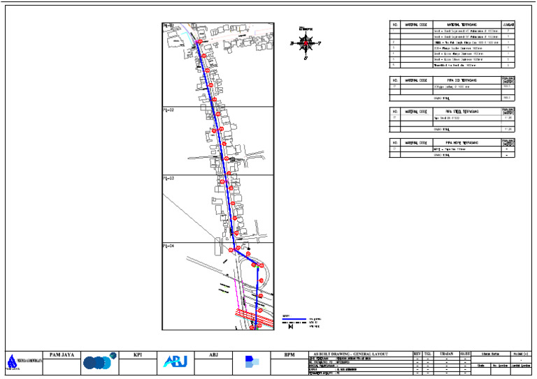 As Built Drawing - Hilir p3 - 300925-002 - Layout | PDF