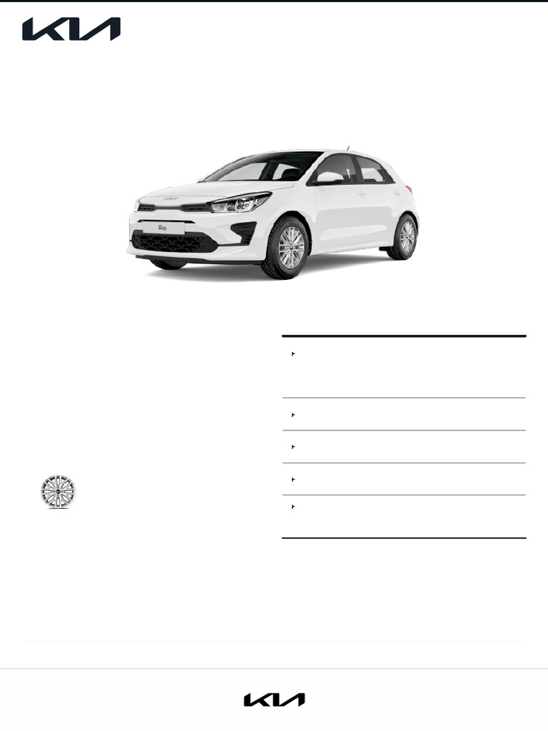 Kia Configurator Rio Concept 20211024 | PDF | Fabricantes de vehículos ...