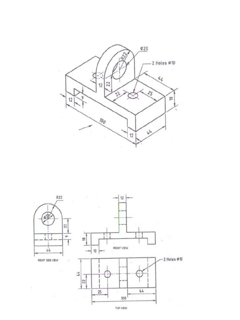 Engineering Drawing 2 | PDF