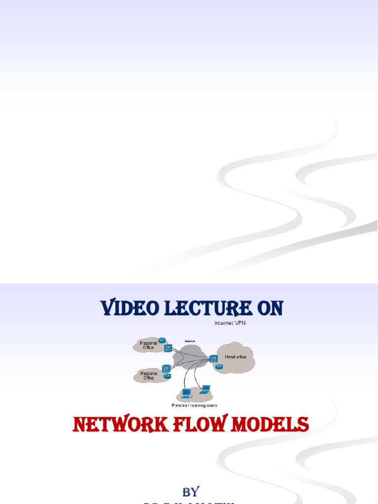 9 Network Flow Models | PDF | Graph Theory | Mathematical Relations