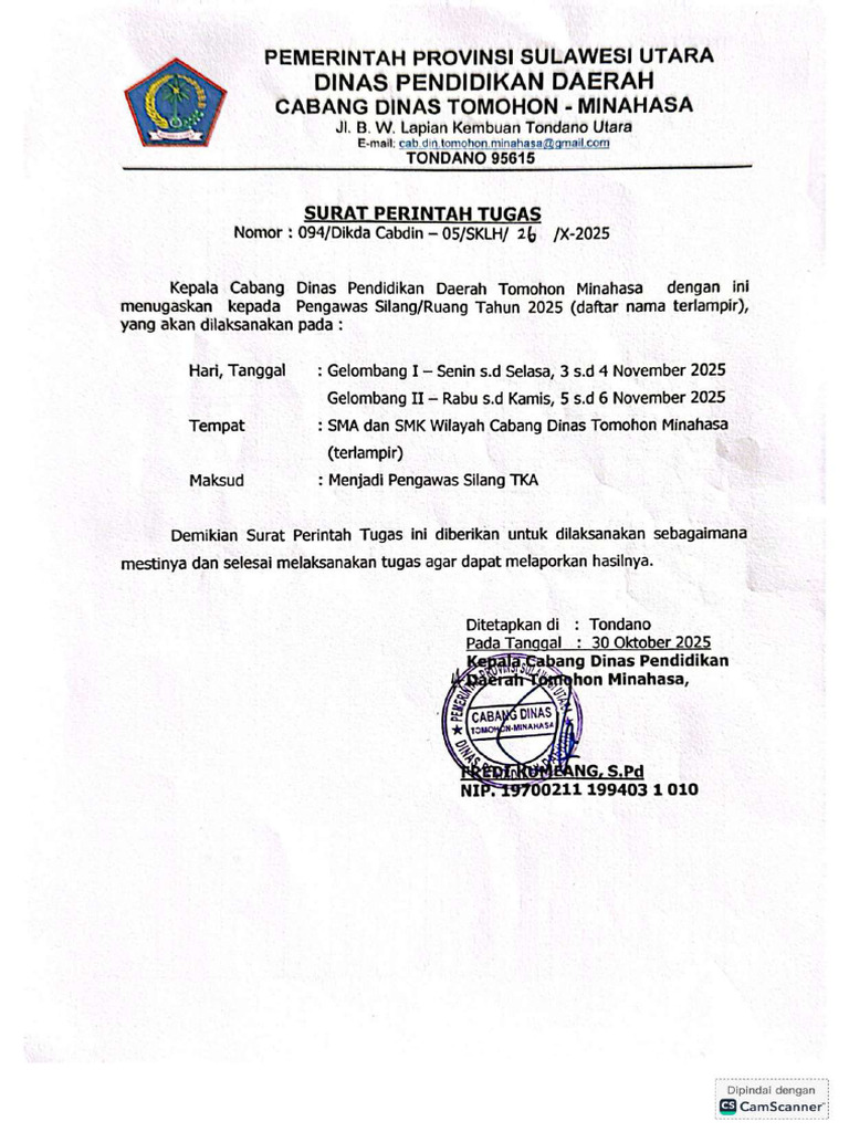 SPT Sma SMK Kegiatan Tka Edit Final | PDF