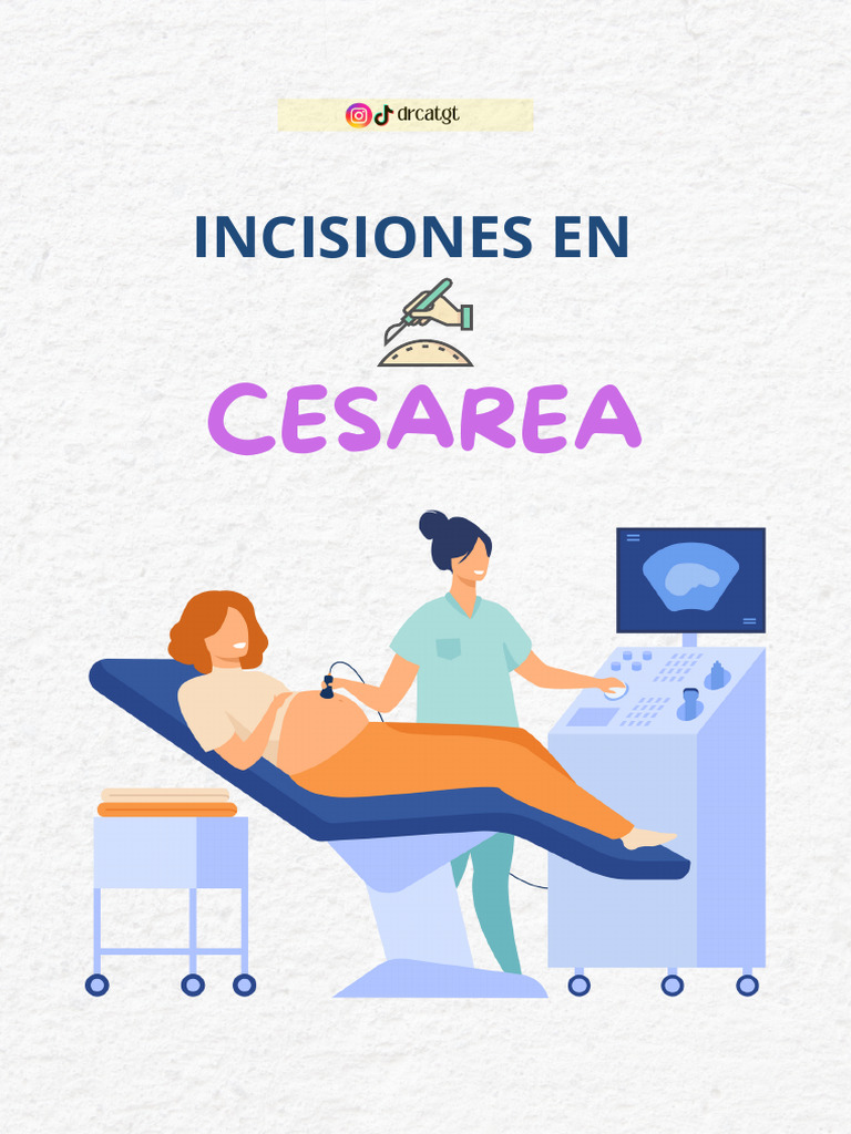 Incisiones en Cesarea | PDF