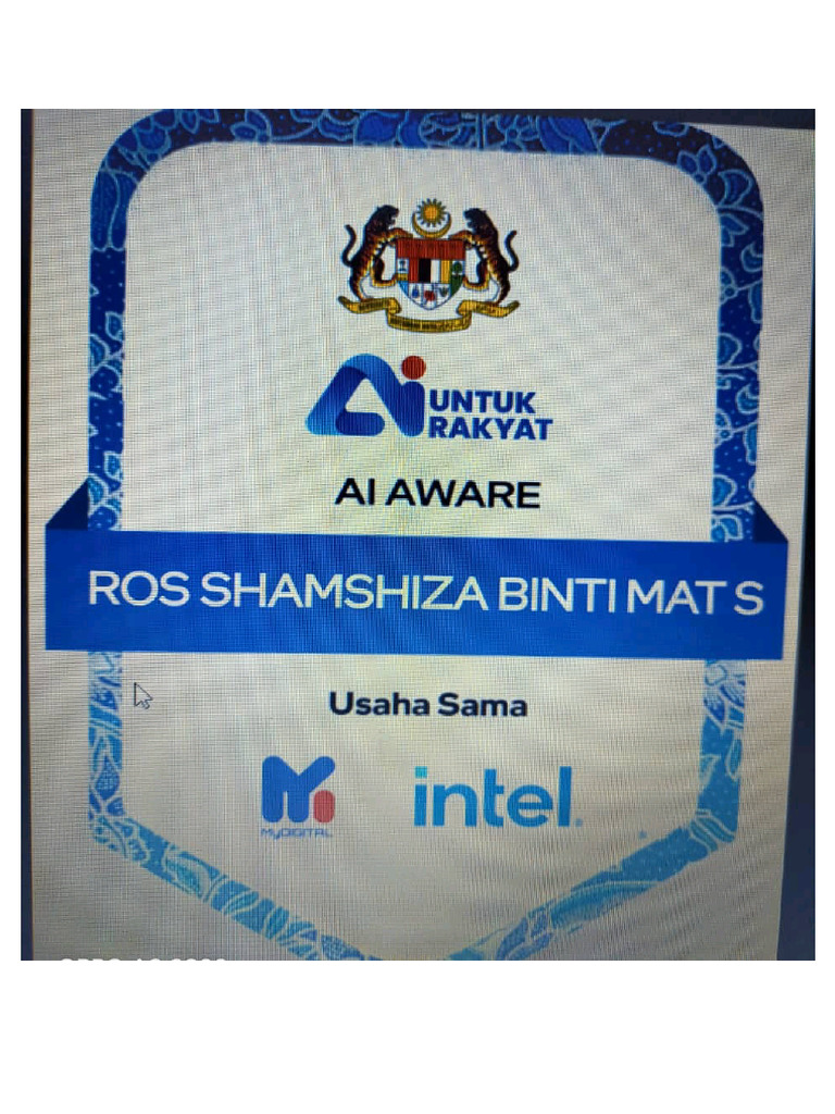 Ros Sijil AI | PDF
