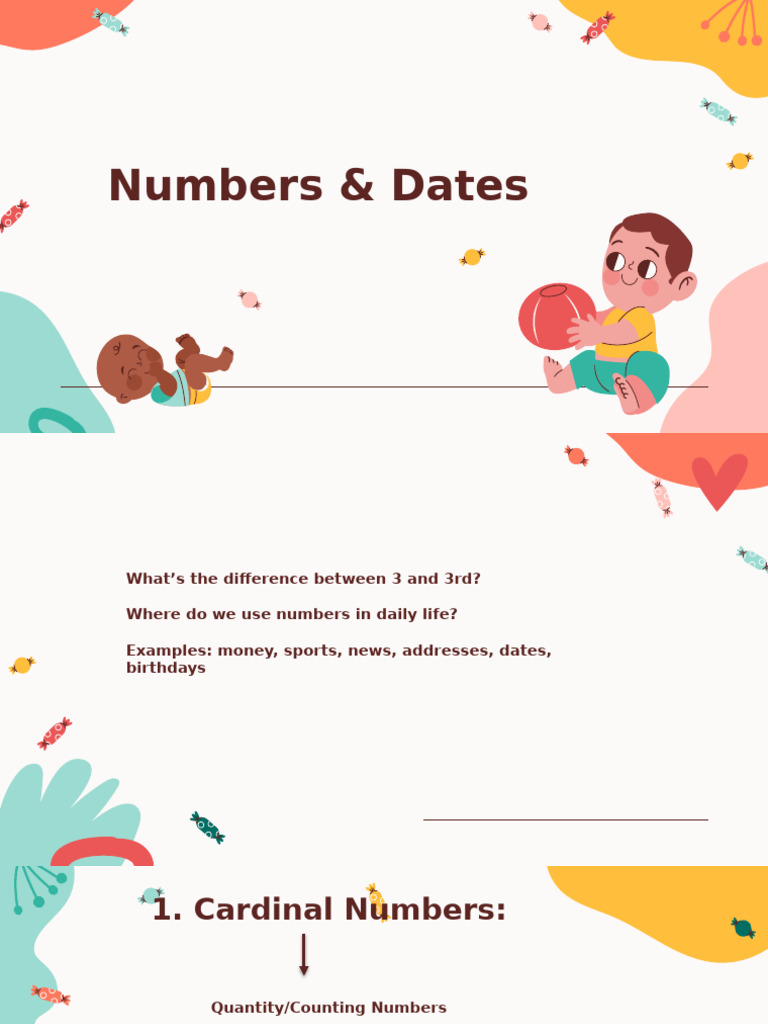 Numbers and Dates | PDF