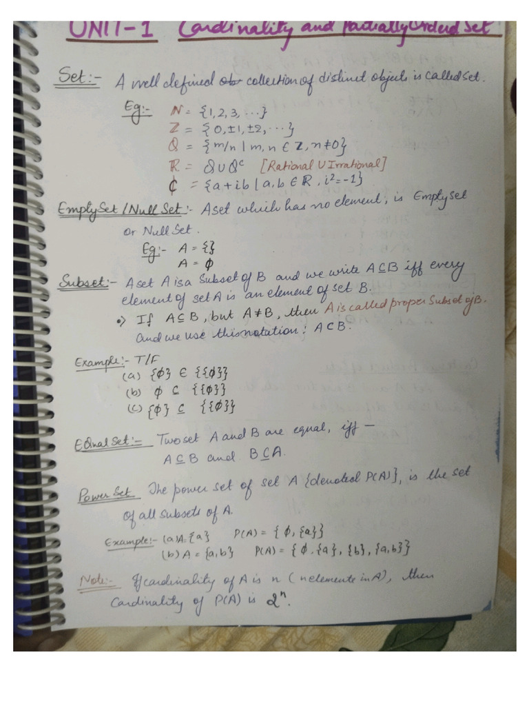 Discrete Maths NOTES | PDF