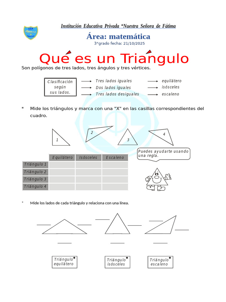 Sem24 Tercero Oct | PDF | Triángulo | Geometría Elemental