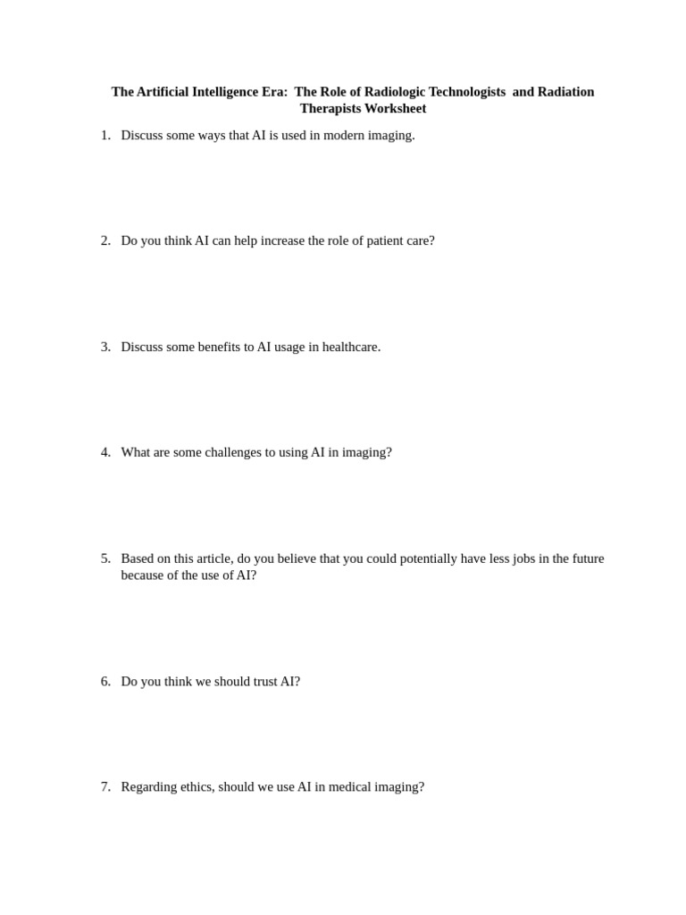 AI Worksheet 2 | PDF