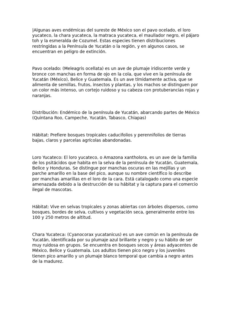 Taller de Ciencias 2 | PDF | Aves