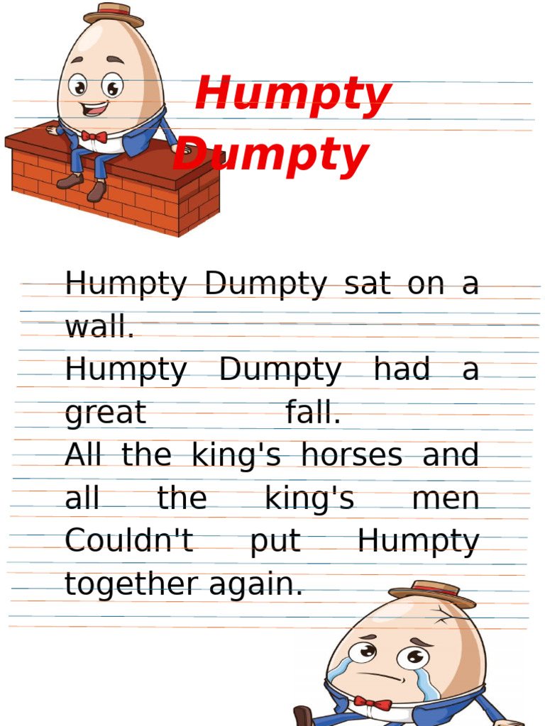 Humpty Dumpty | PDF