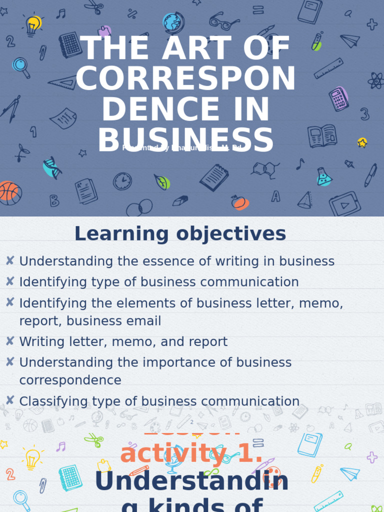 Mastering Business Correspondence Skills | PDF | Communication | Memorandum