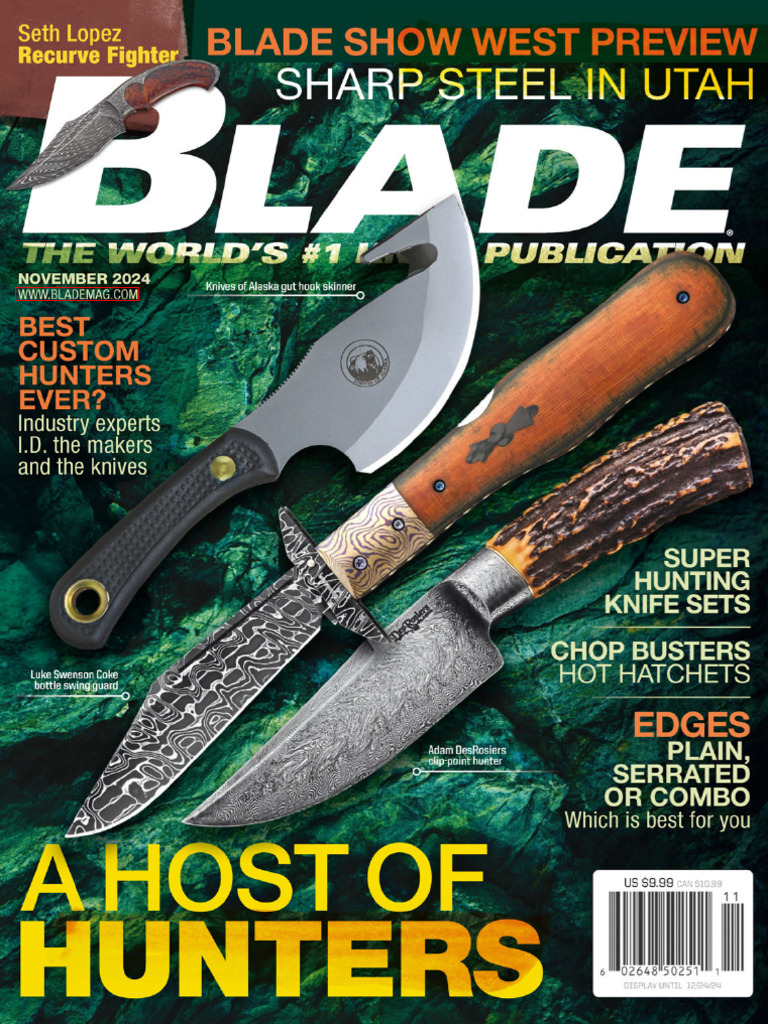 Blade 2024-11 | PDF | Knife | Blade