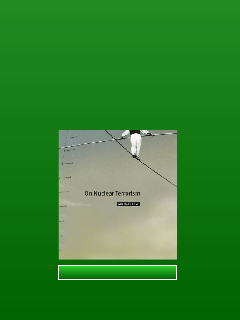 On Nuclear Terrorism Michael Levi available instanly | PDF