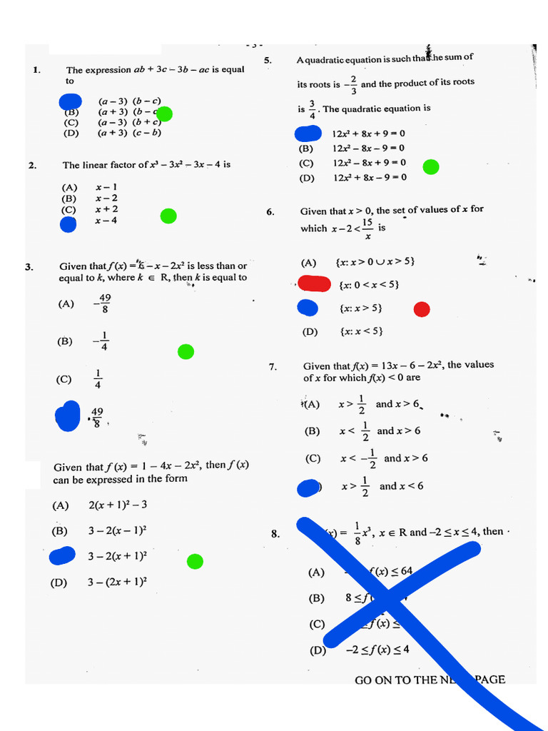CSEC AddMaths MayJune P1 2018 | PDF