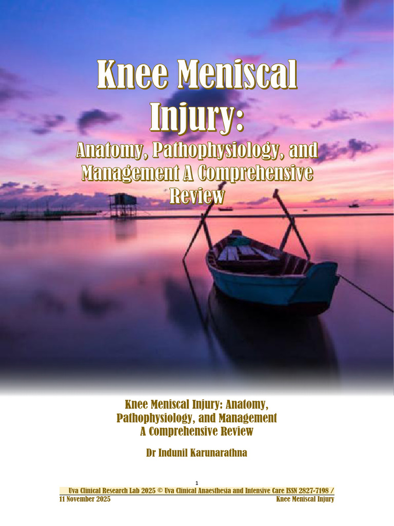 Knee Meniscal Injury: Review & Management | PDF | Knee ...