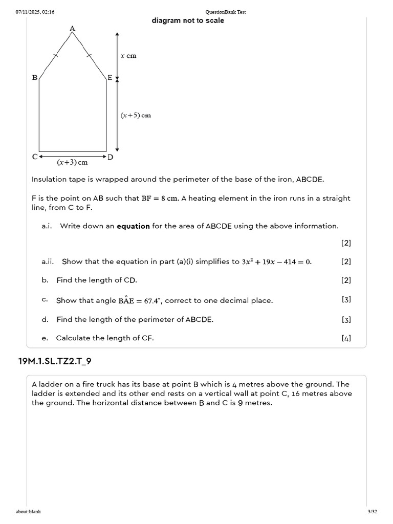 QuestionBank Test (Dragged) 3 | PDF