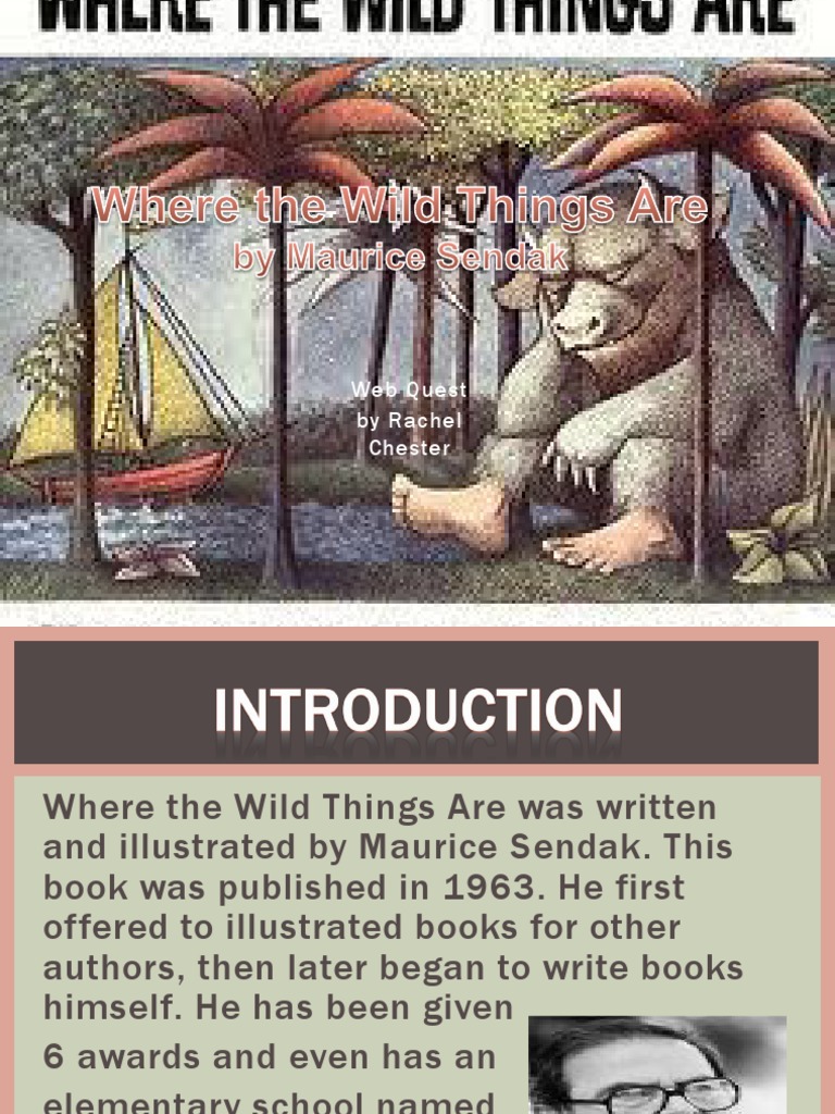 Where The Wild Things Are | PDF | Rubric (Academic) | Books