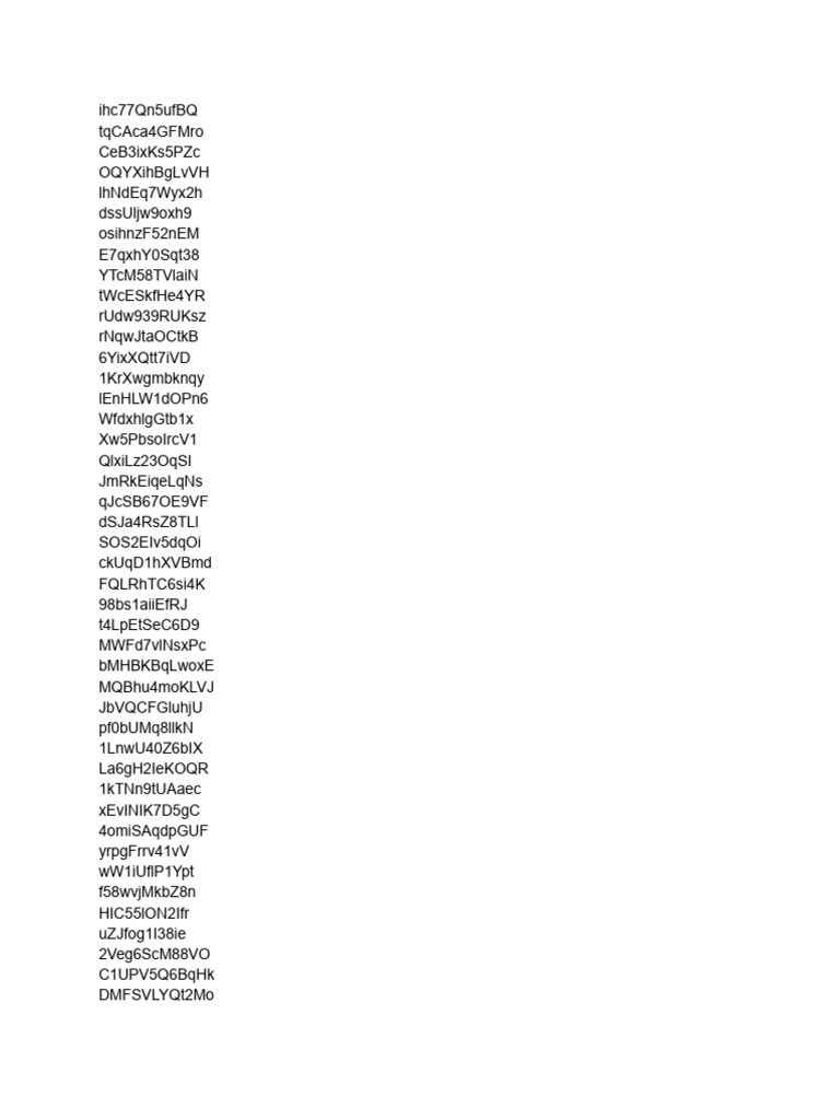 Unique Document Identifier Codes | PDF