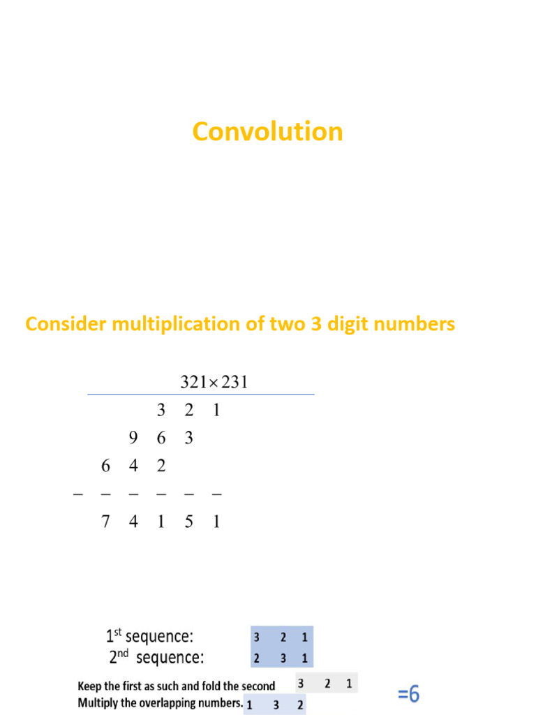 1 Convolution | PDF