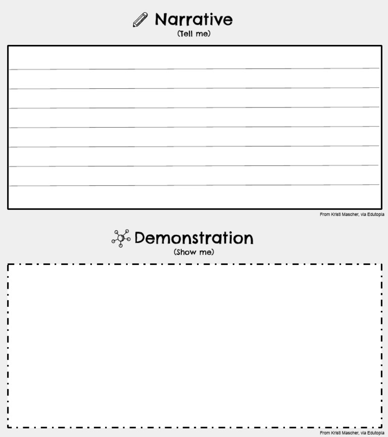 Narrative Demo Template | PDF