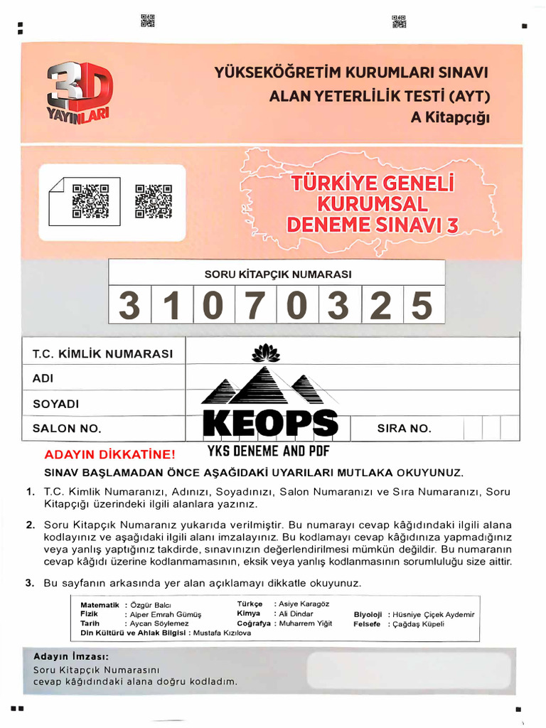 3D TG AYT 3 2025 (HD)_250316_165855 | PDF