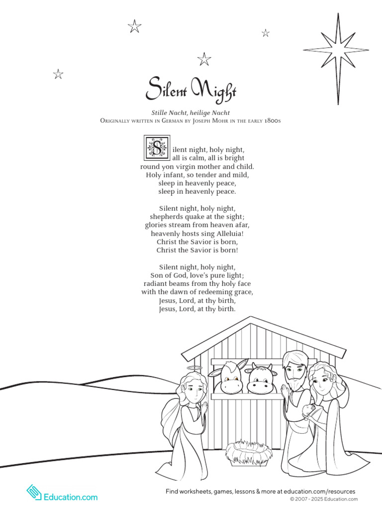 "Silent Night Lyrics and History" | PDF