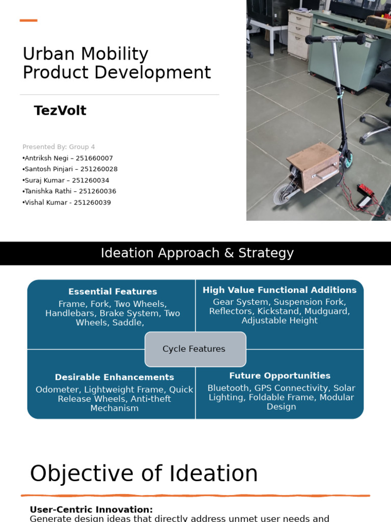 Urban Mobility Cycle Design Strategies | PDF | Transport | Vehicles