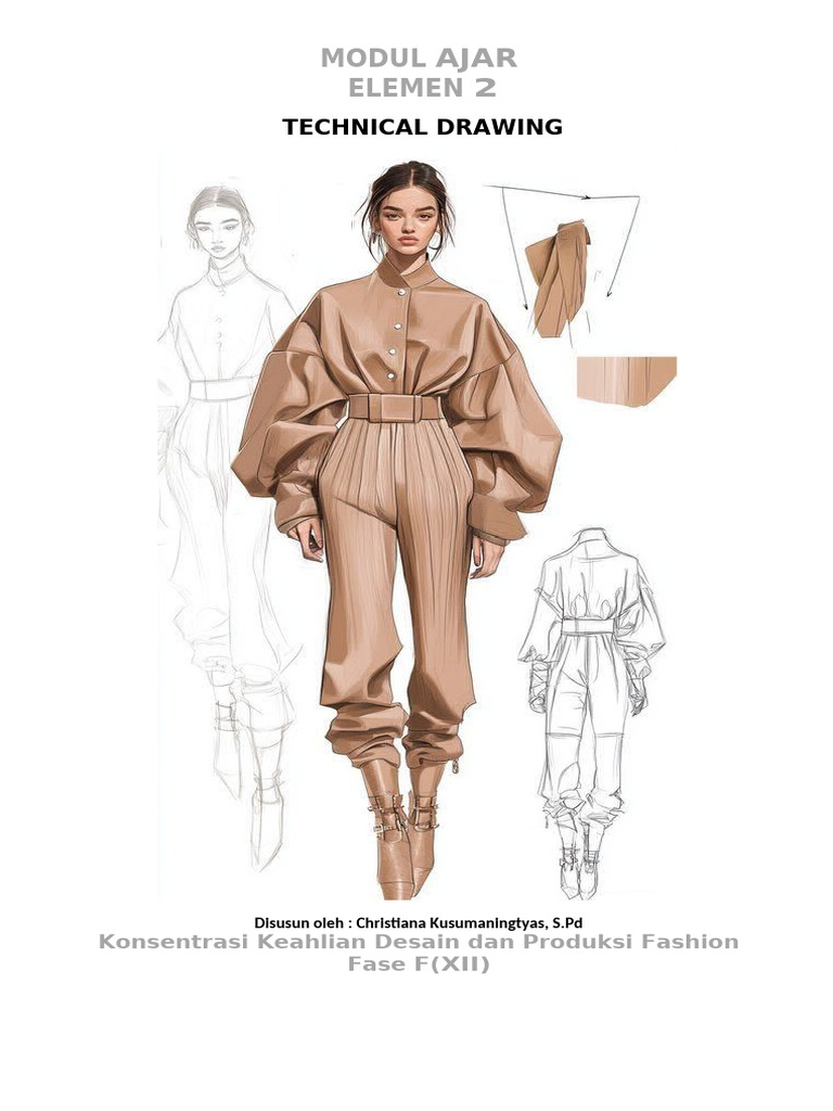 MODUL AJAR Teknik Drawing | PDF