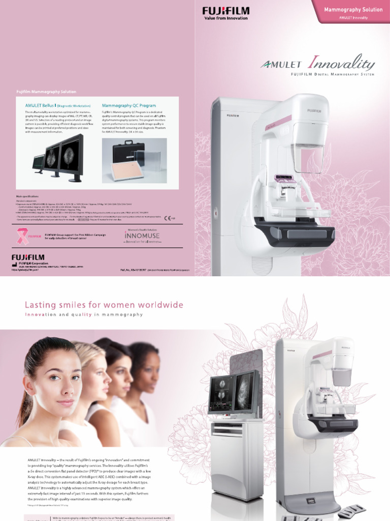 Fujifilm AMULET Innovality Mammography | PDF