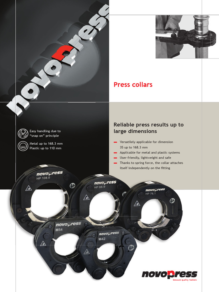 Novopress Press Collar - Ps2 PDF | PDF | Materials