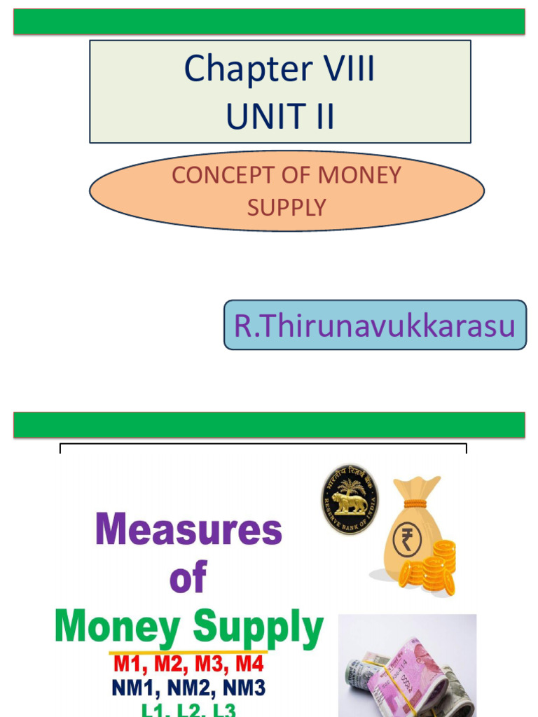 Understanding Money Supply Concepts | PDF | Money Supply | Money