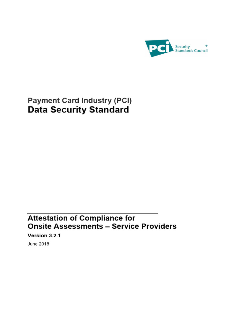 PCI-DSS-v3 - 2 - 1-AOC-NSPL-rev-1-Template 2019 | PDF | Payment Card ...