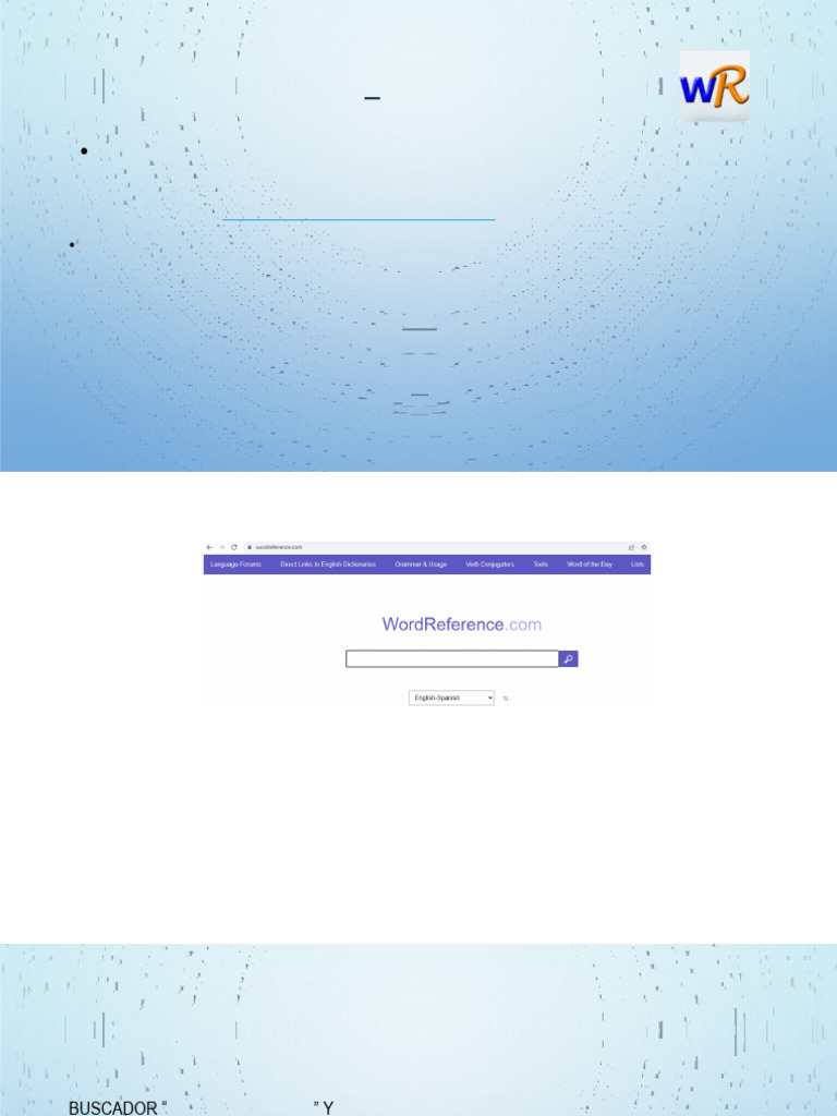 Tutorial Uso de Diccionario Online WordReference (1) (1) | PDF