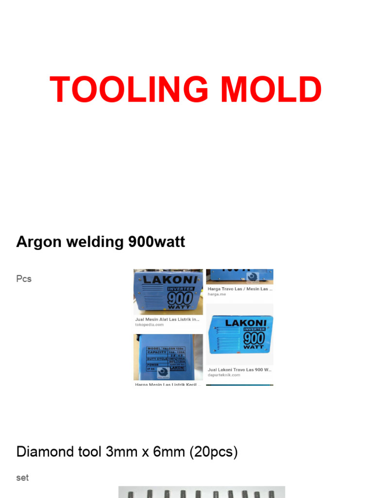Tooling | PDF