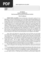 A Long Walk to Water: Salva's Journey | PDF